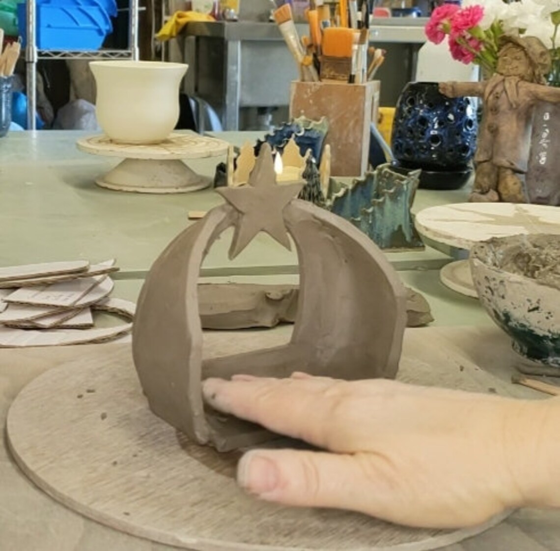 Printable Pottery Template and Instructions to Build a Simple Nativity ...