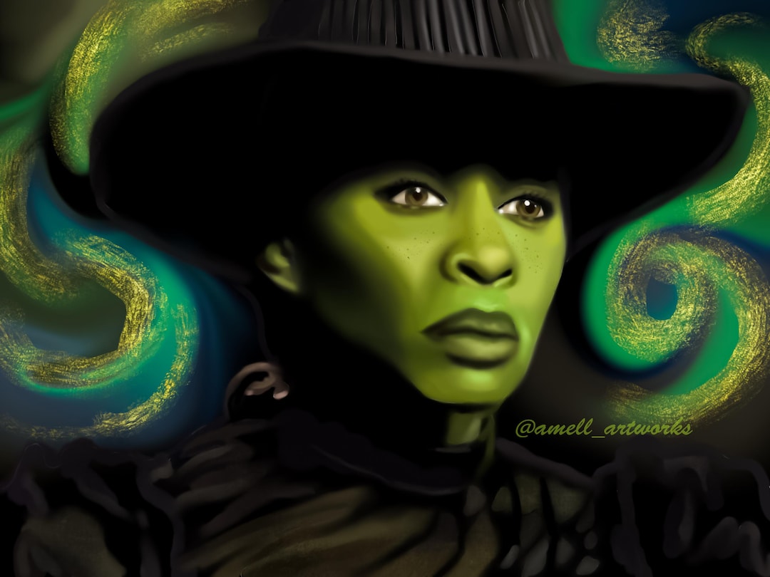 Elphaba 4x6 or 8x10 Art Print - Etsy