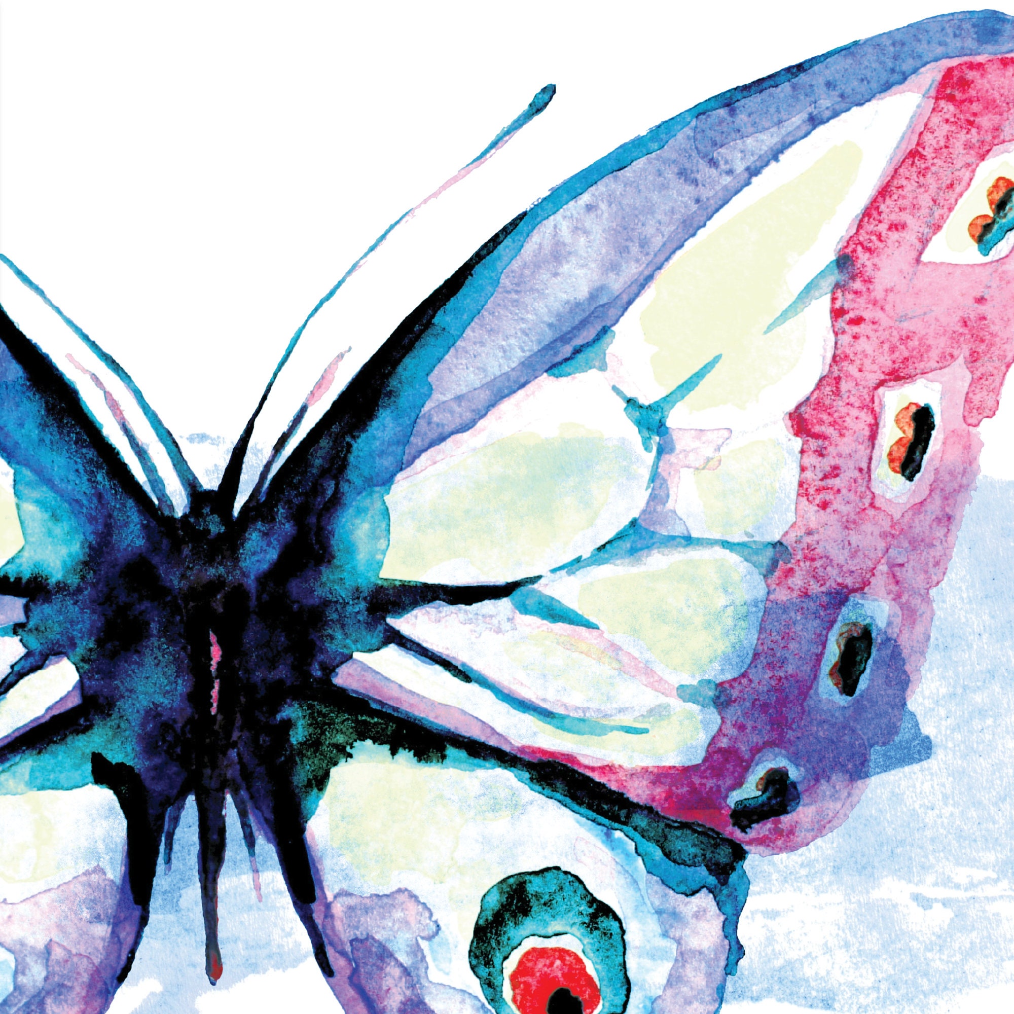 Butterfly Language Art Set, Gallery Wall Art, Set of 2, Quote: You ...