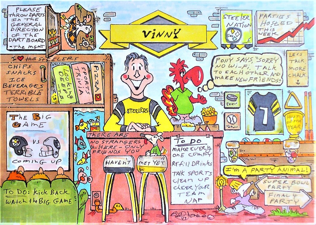 REC ROOM Personalized Cartoon - Etsy