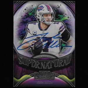 Josh Allen Autograph Signed Card 2021 Panini Card Bills - Etsy