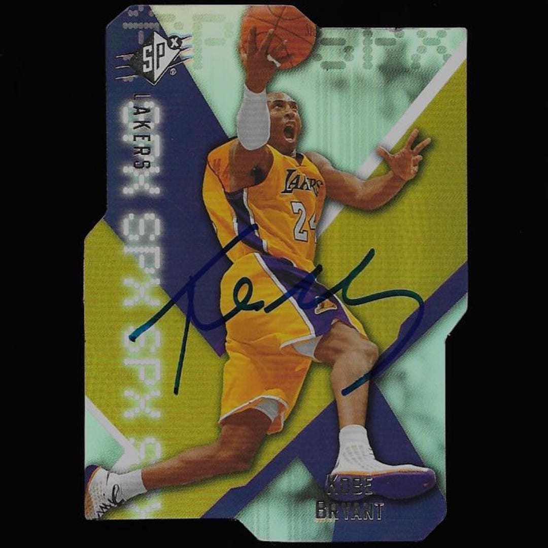 Kobe Bryant Autograph Signed 2008 Upper Deck Card #48 Lakers - Etsy