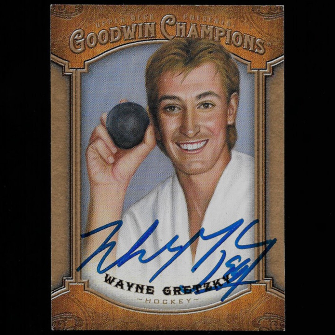 Wayne Gretzky Autograph Signed Upper Deck Card #99 Nice! - Etsy