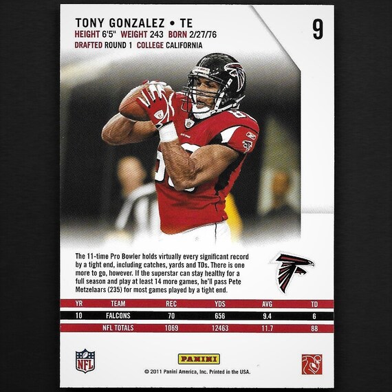 Tony Gonzalez Falcons Wallpaper