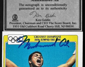 Muhammad Ali Card | Etsy