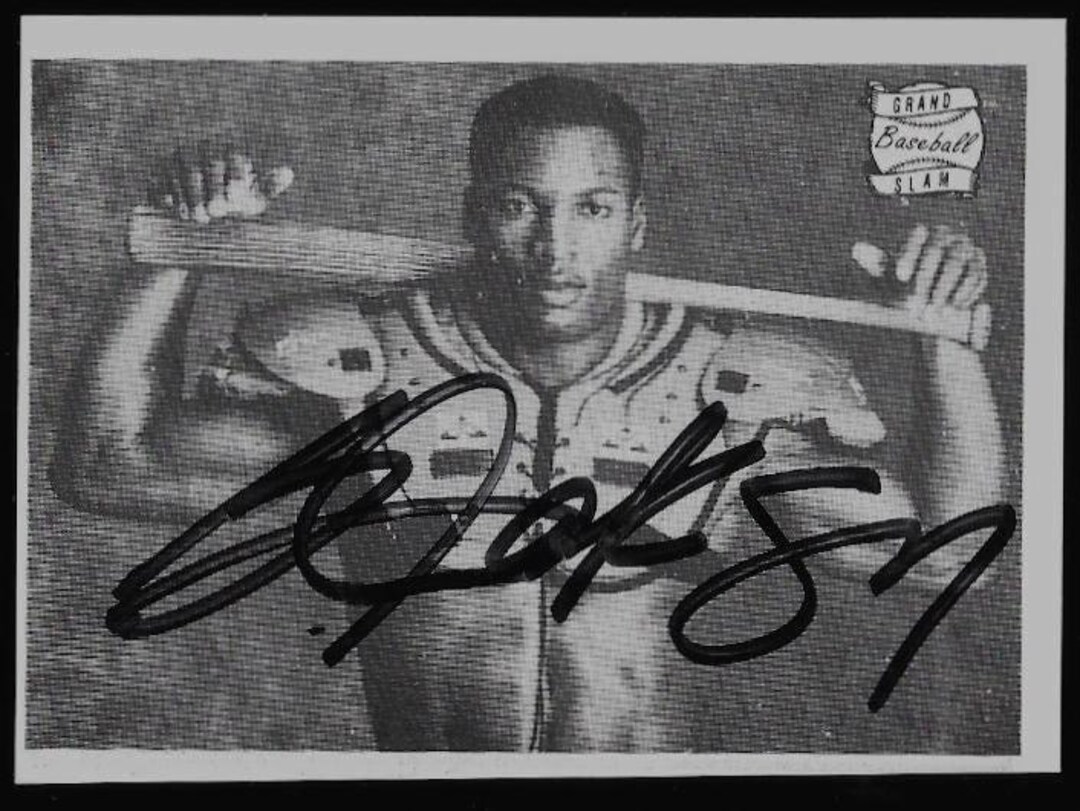 Bo Jackson Autograph Signed 1990 Grand Slam Card - Etsy