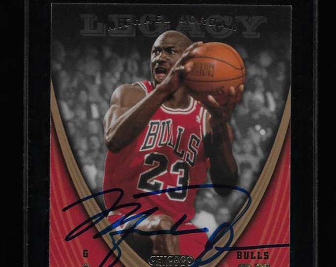 Michael Jordan Autograph Signed 2009 Upper Deck Card #760 W/coa Bulls ...