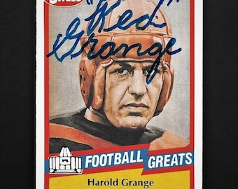 Red Grange - Etsy