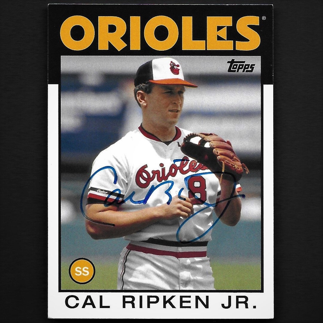 Cal Ripken Jr. Autograph Signed 2014 Topps Card #113 Orioles Nice! - Etsy