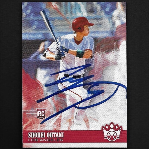 Signed Shohei Ohtani Card - Etsy