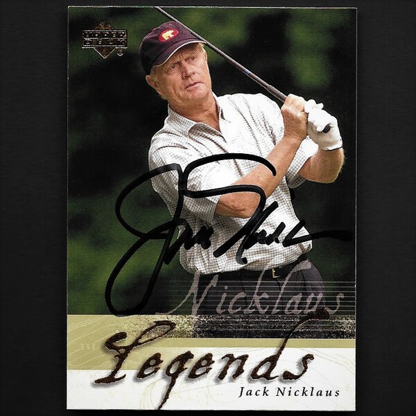 Jack Nicklaus Autograph - Etsy