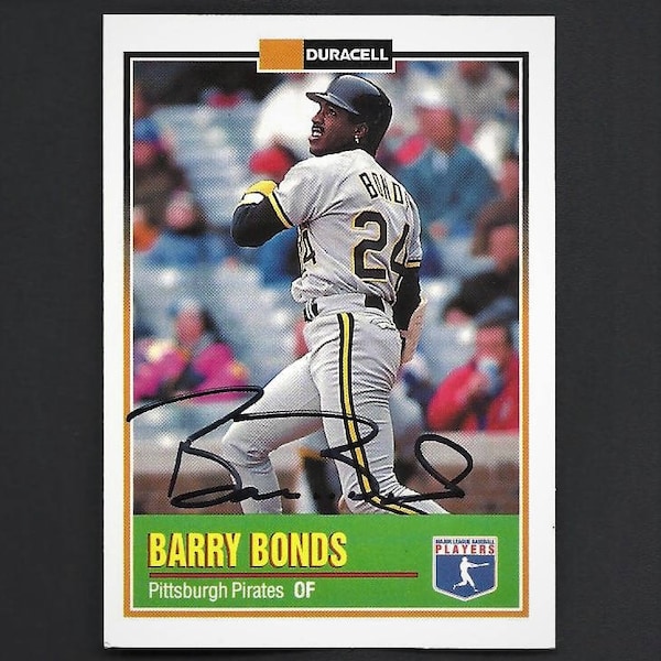 Barry Bonds - Etsy