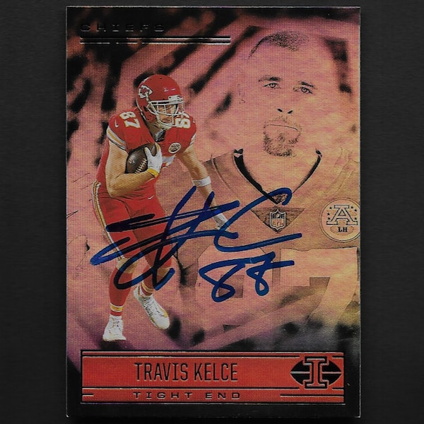 Autograph Travis Kelce - Etsy