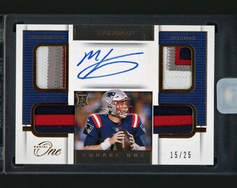 Mac Jones Rookie Card - Etsy