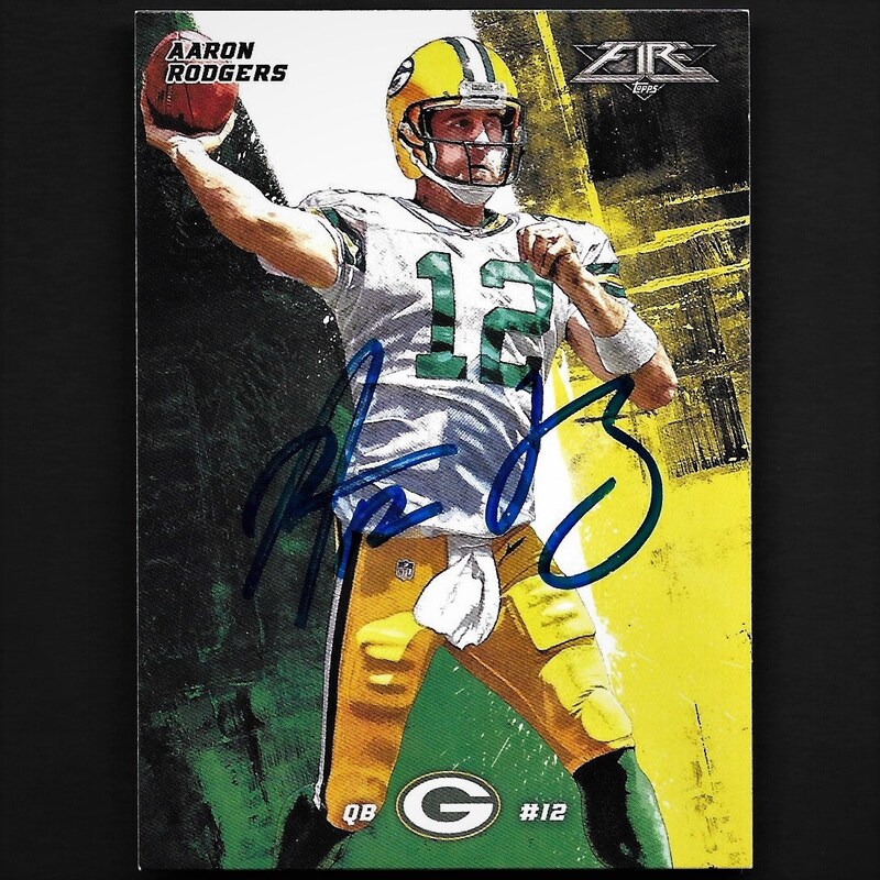 Aaron Rodgers Autograph - Etsy