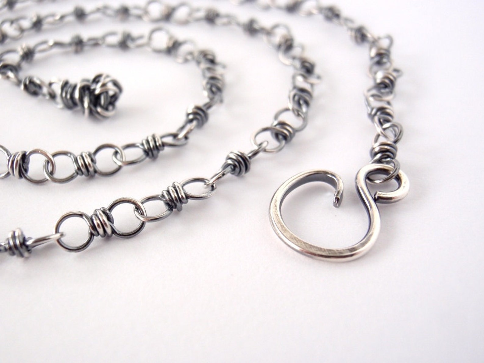 45cm Sterling Silver Chain 18 Inch Handmade Chain - Etsy