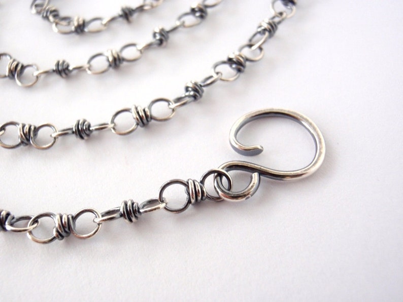 60cm Sterling Silver Chain 24 Inch Handmade Chain - Etsy