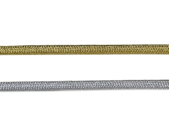 Fancy Gold Rope Braid Cord Trim 3/8 10mm Diameter 3 Ply BY THE YARD - Etsy