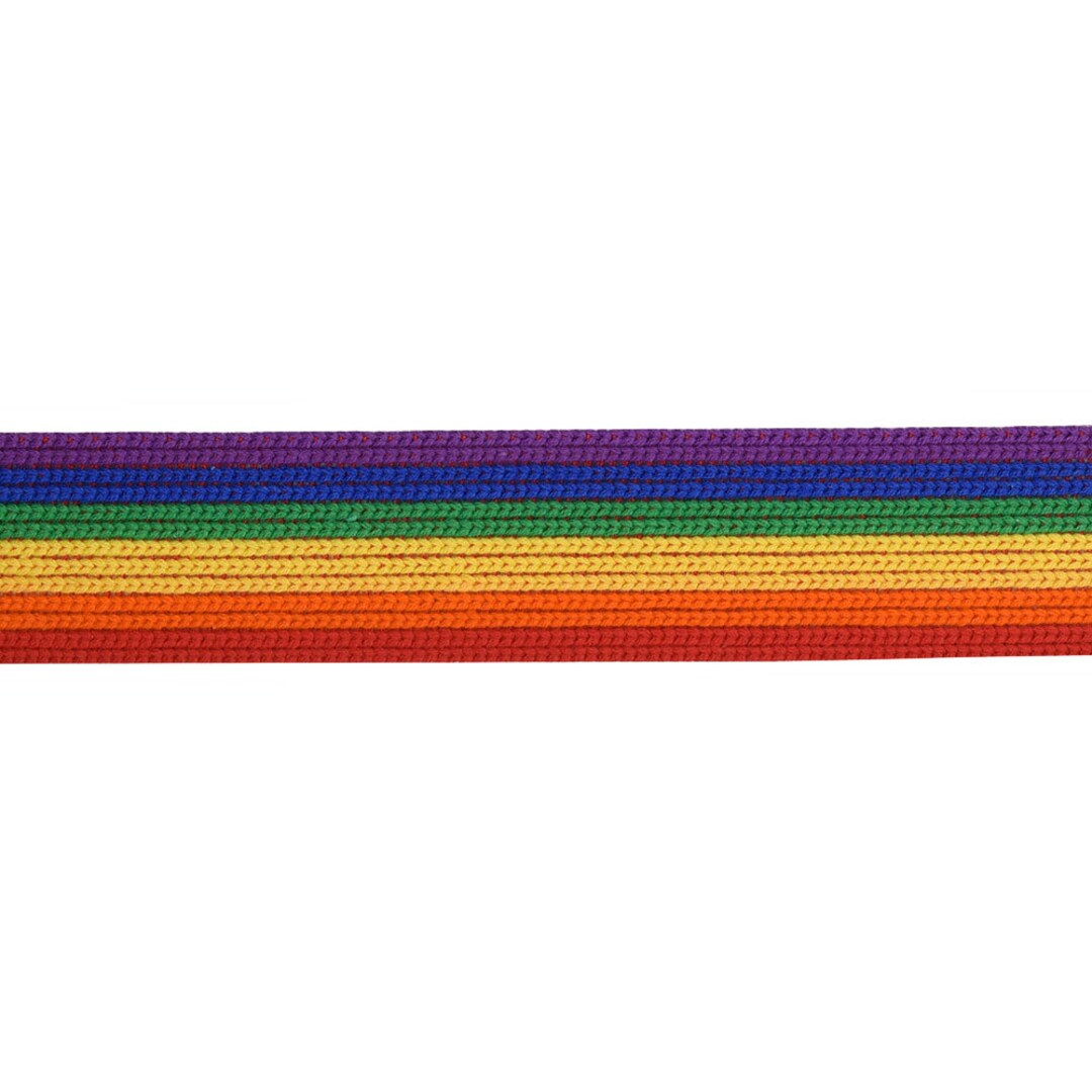 1-1/4" (32mm) Multi-color Stripe Braid Trim 1800 - Etsy