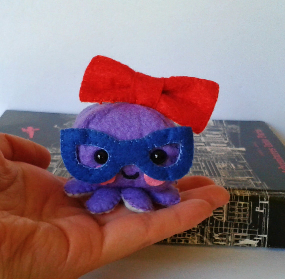 Octopus Plush Toy Pattern Mini Octopuses Felt Toy Pattern - Etsy