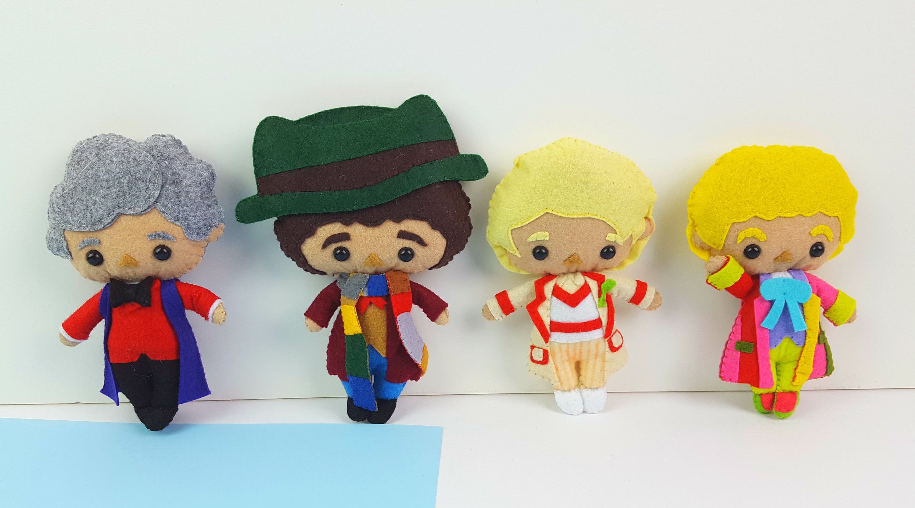 13 PATTERNS | the Doctor Who Doll Pattern Series | Full Set of Dr Who ...