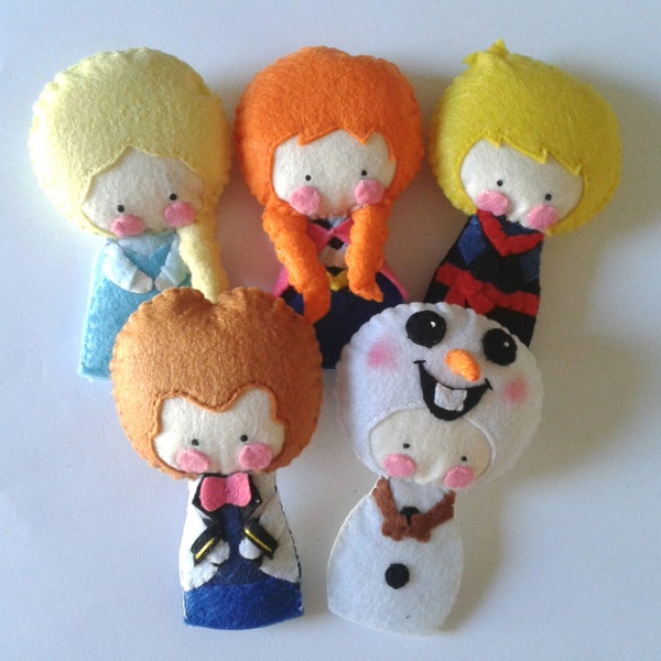Frozen Puppets - Etsy