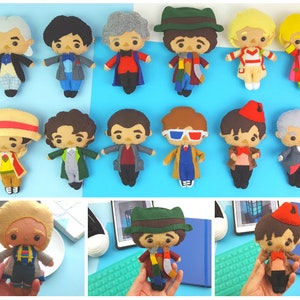 1 PATTERN | Doctor Who Doll Pattern | Dr Who Doll Patterns | the 1st ...