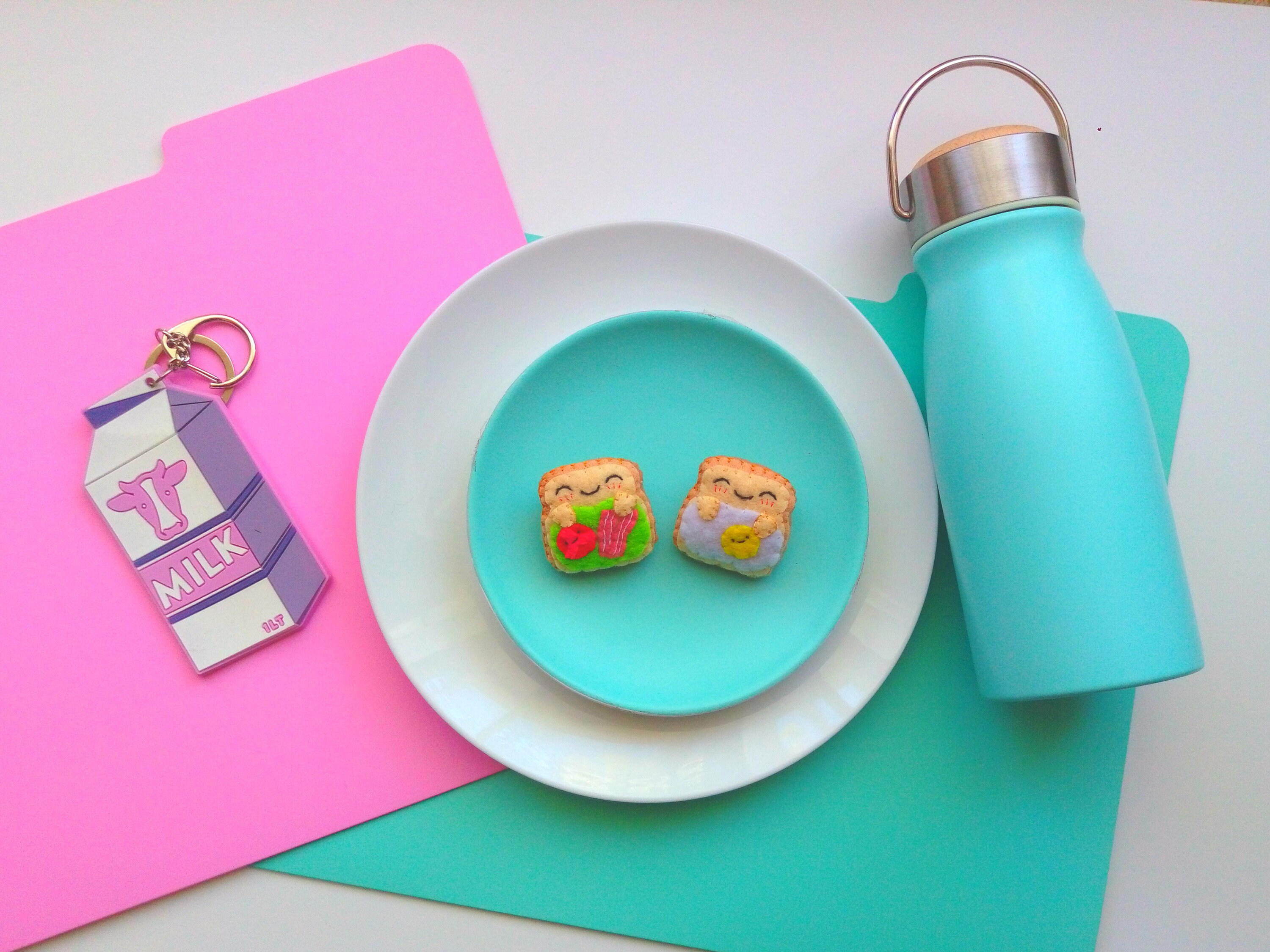 Toast Brooch Pattern BLT Toast Pattern Breakfast Food Felt - Etsy