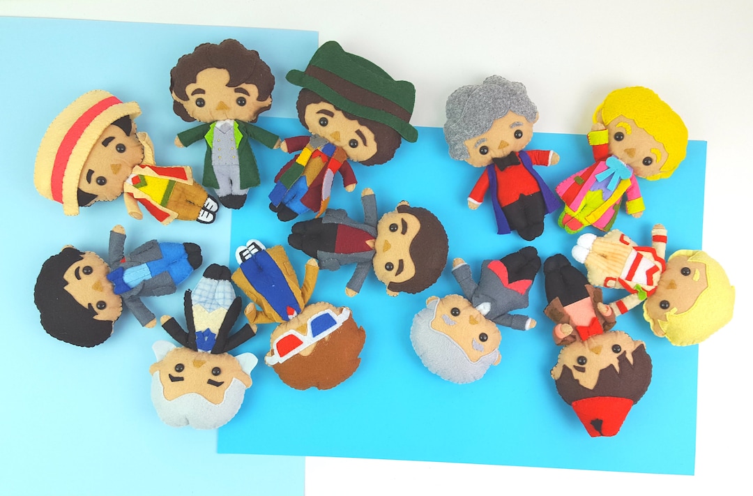 13 PATTERNS | the Doctor Who Doll Pattern Series | Full Set of Dr Who ...