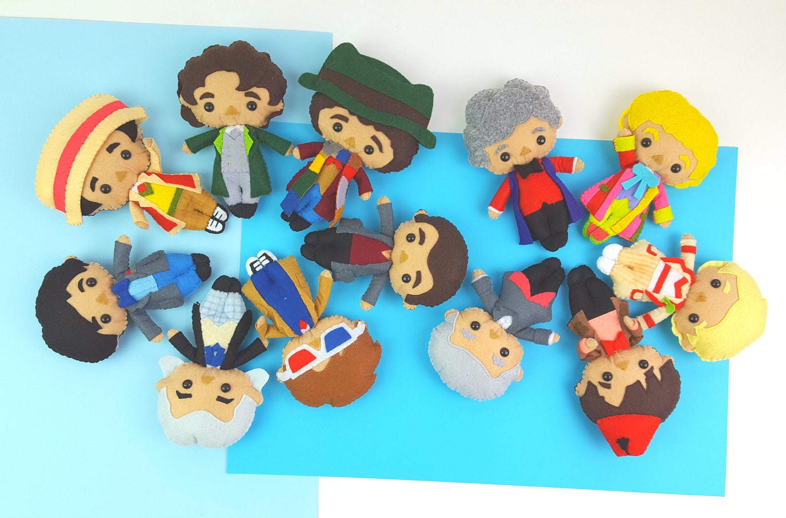 13 PATTERNS | the Doctor Who Doll Pattern Series | Full Set of Dr Who ...