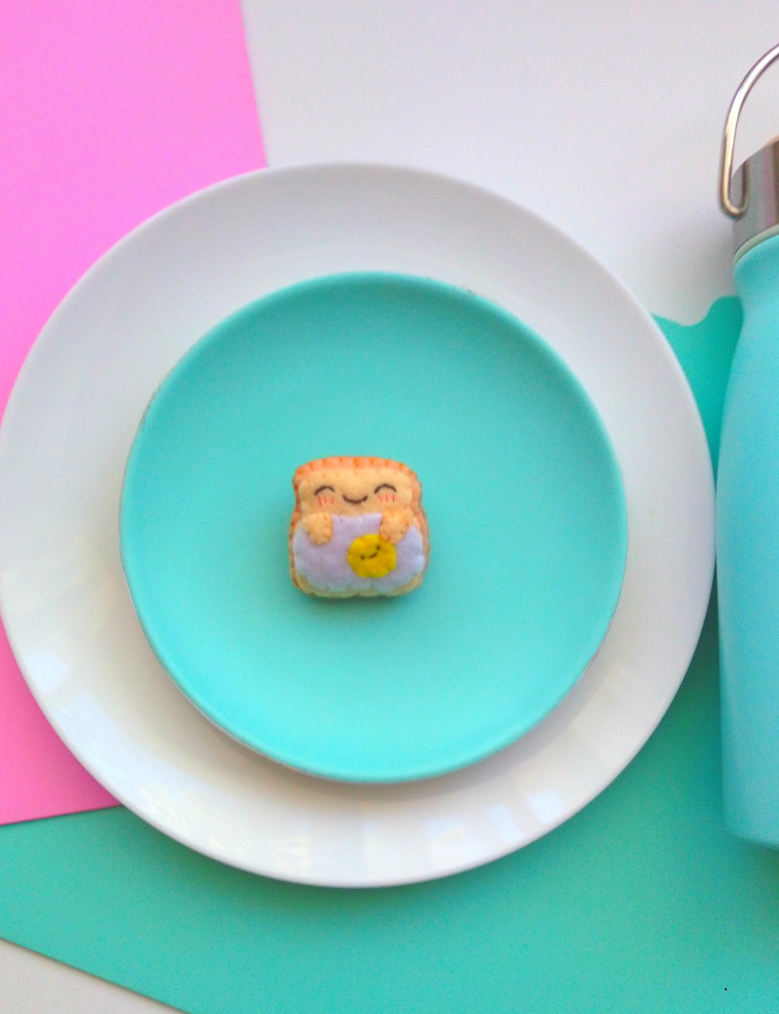 Toast Brooch Pattern BLT Toast Pattern Breakfast Food Felt - Etsy