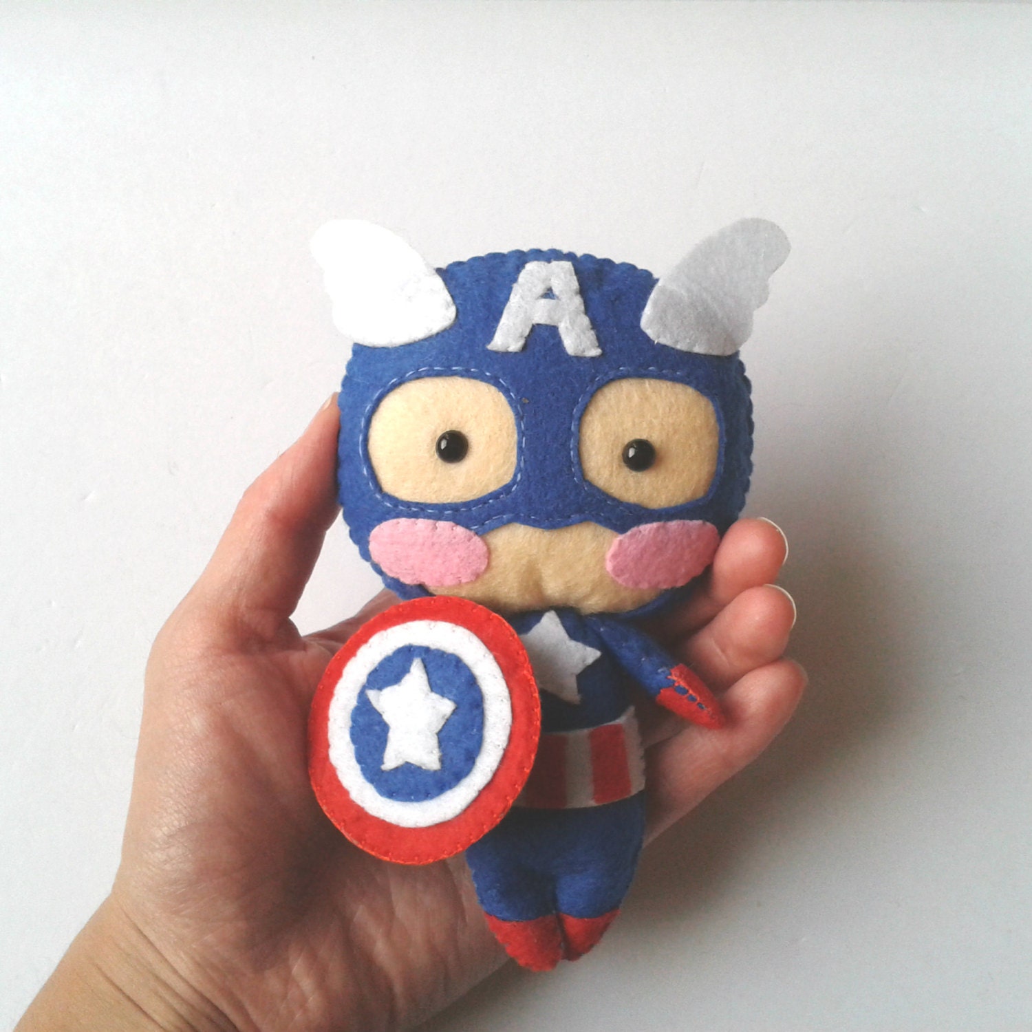 Captain America Doll Pattern | Etsy