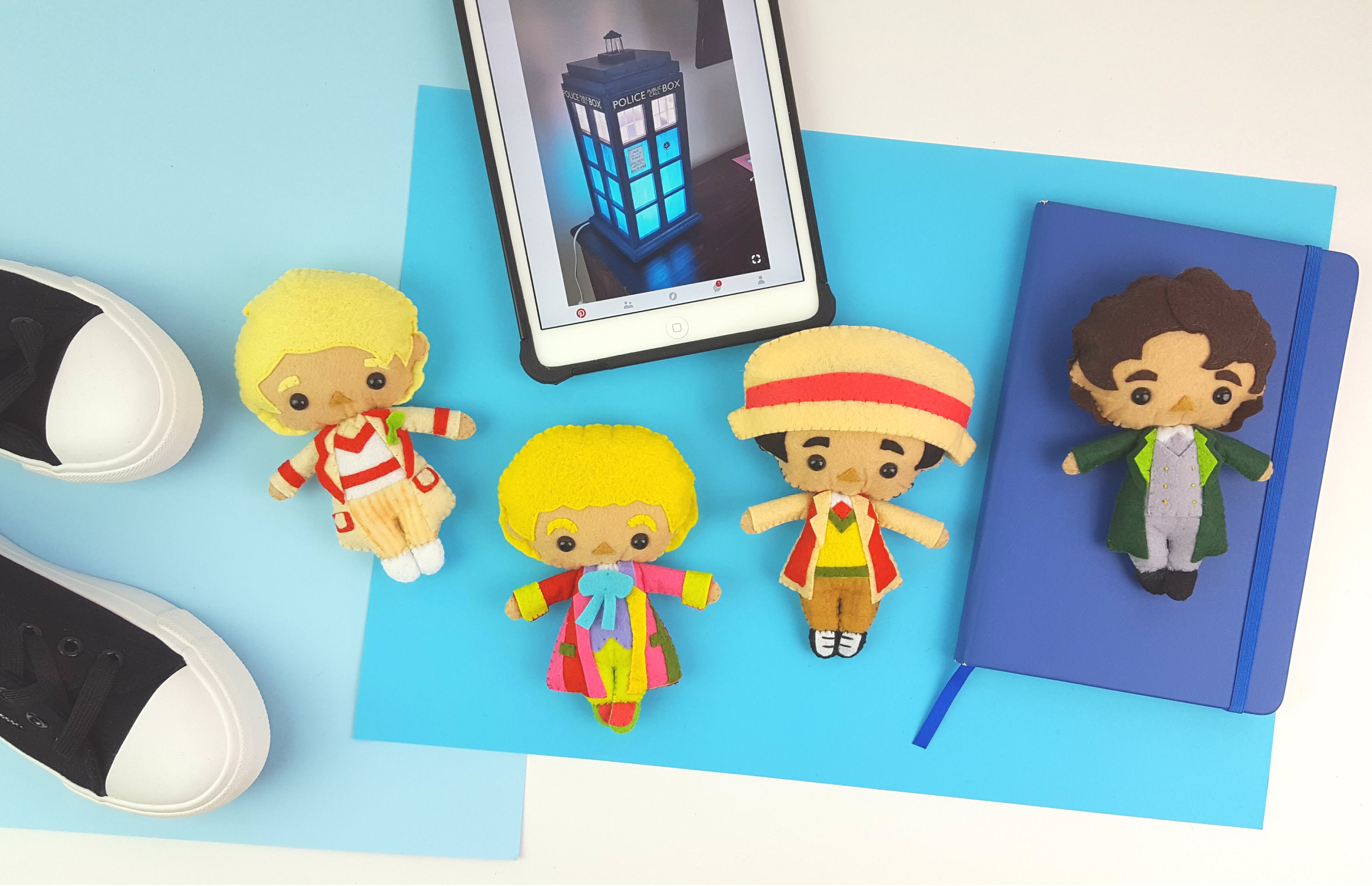 13 PATTERNS | the Doctor Who Doll Pattern Series | Full Set of Dr Who ...