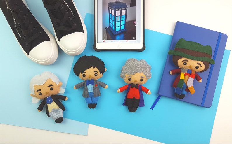 13 PATTERNS | the Doctor Who Doll Pattern Series | Full Set of Dr Who ...