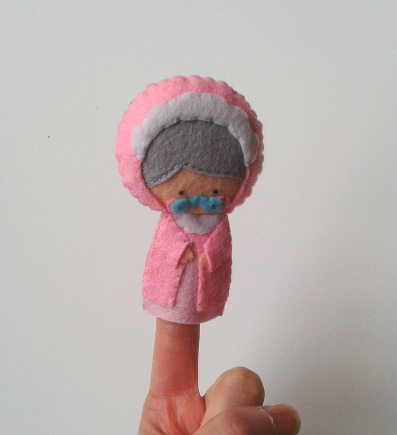 4 PATTERNS Red Riding Hood and Friends Finger Puppet Pattern - Etsy