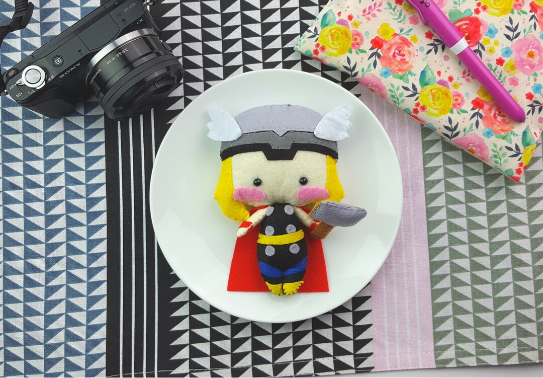 Thor Felt Doll Pattern - Etsy