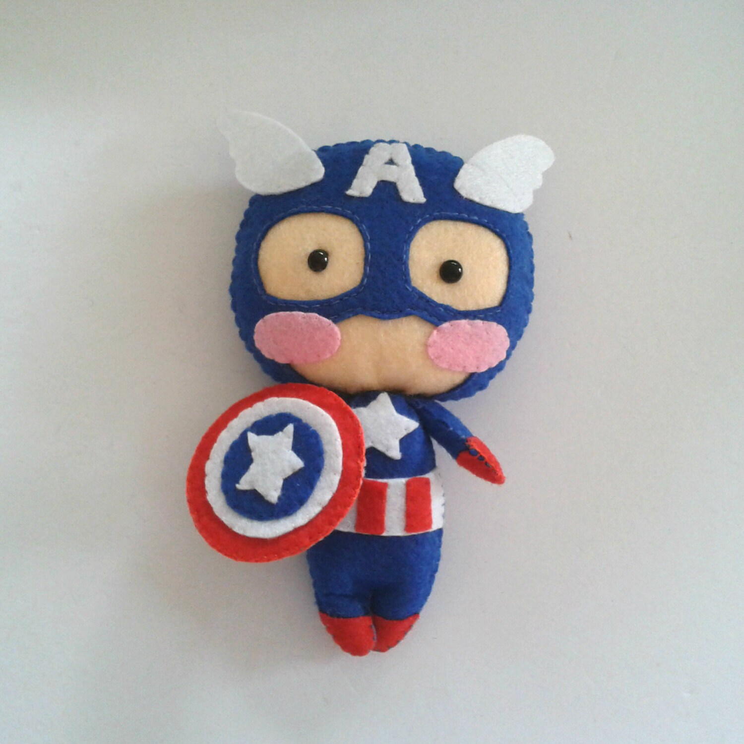 Captain America Doll Pattern | Etsy