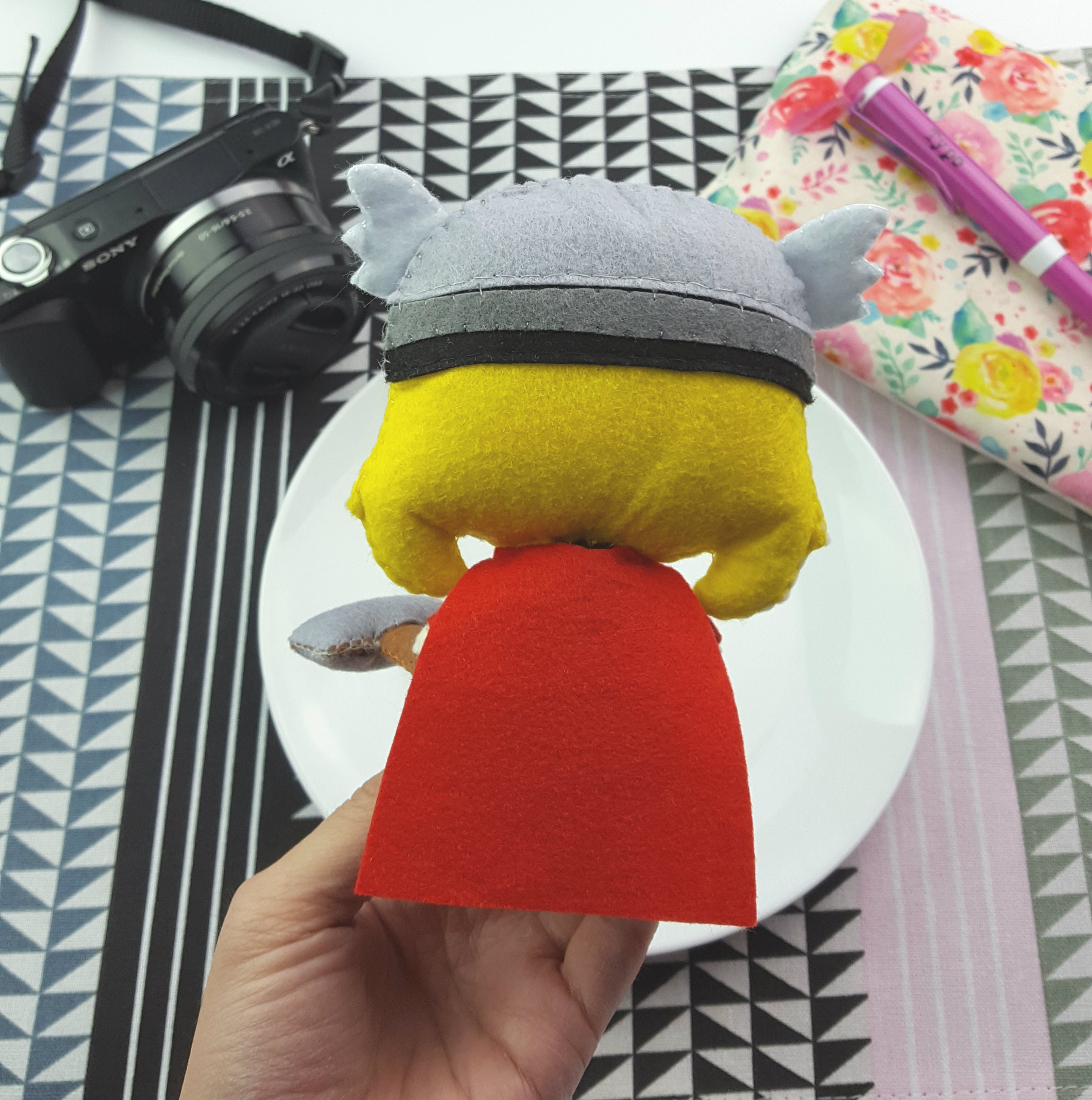 Thor Felt Doll Pattern - Etsy