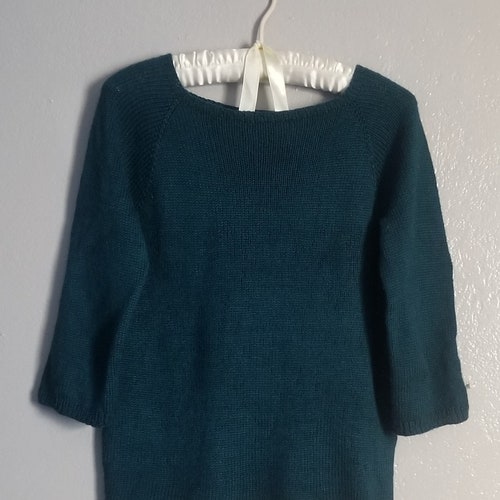 Raglan Top Knitting Pattern Easy Top Knit Pattern for - Etsy