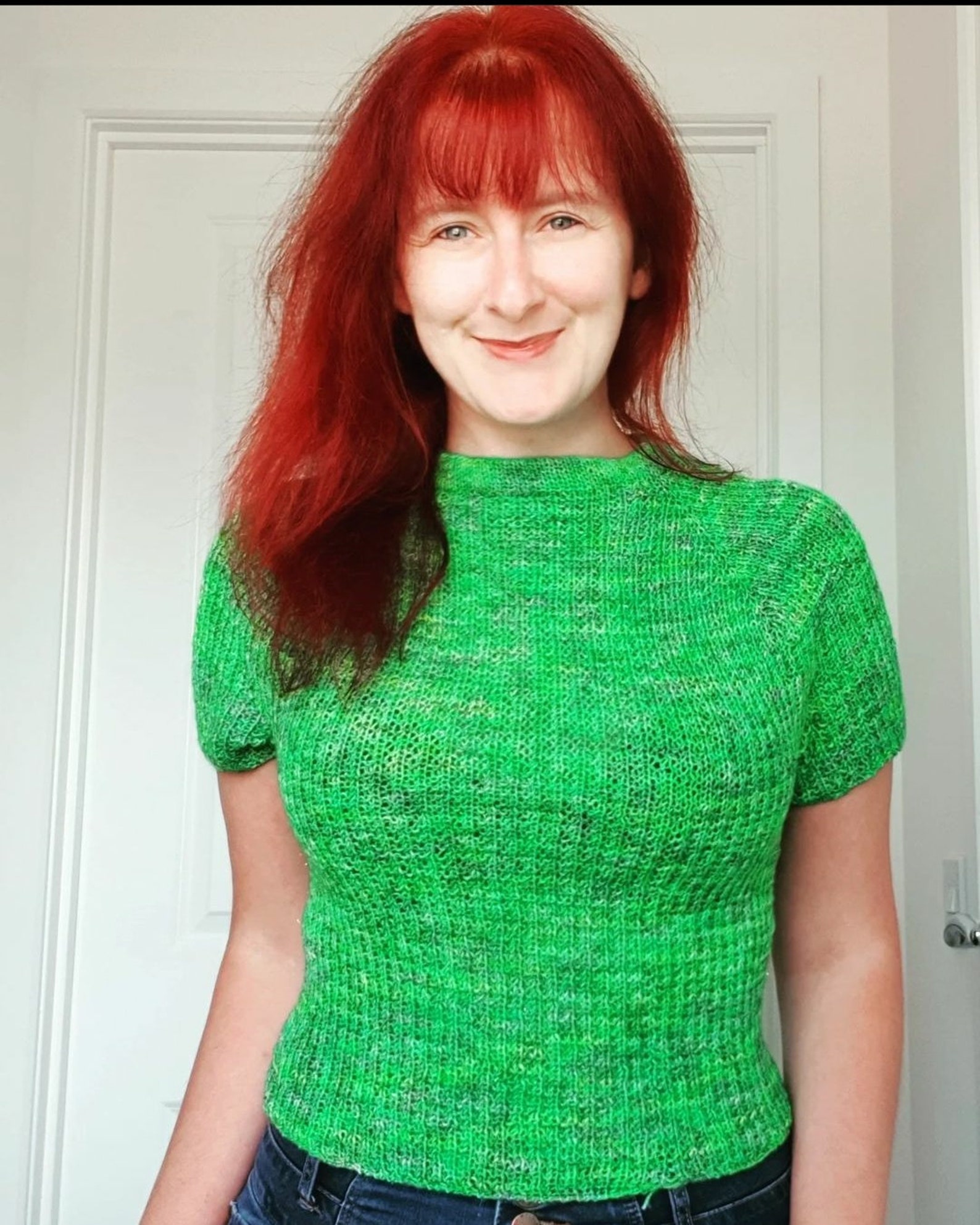Knitting Pattern // Texture Tee - Etsy