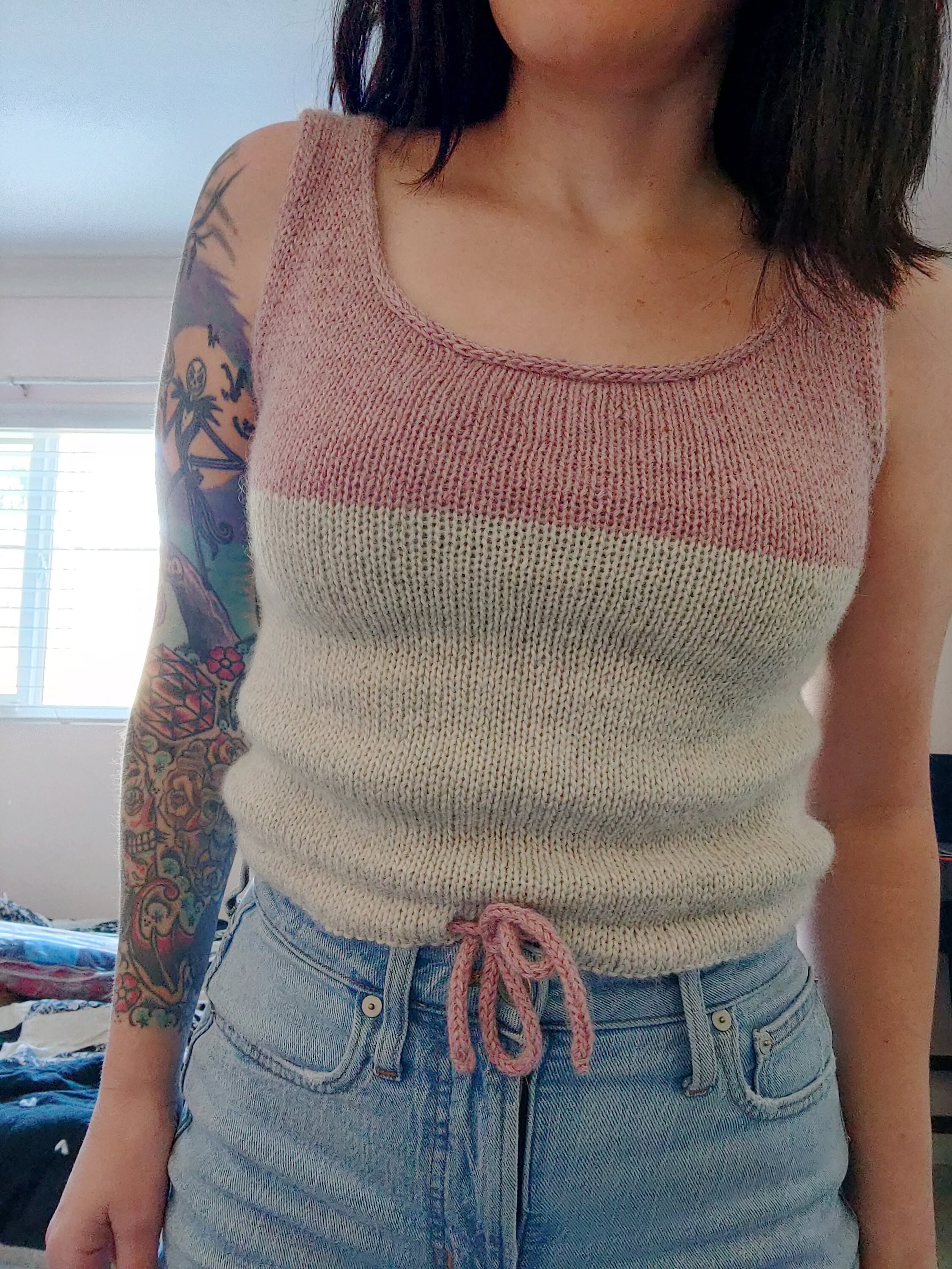 Knitting Pattern // Half Full Tank - Etsy