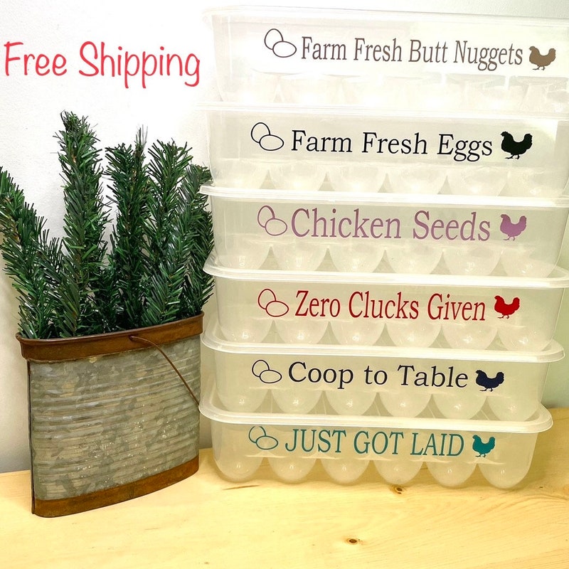 Funny Egg Cartons - Etsy