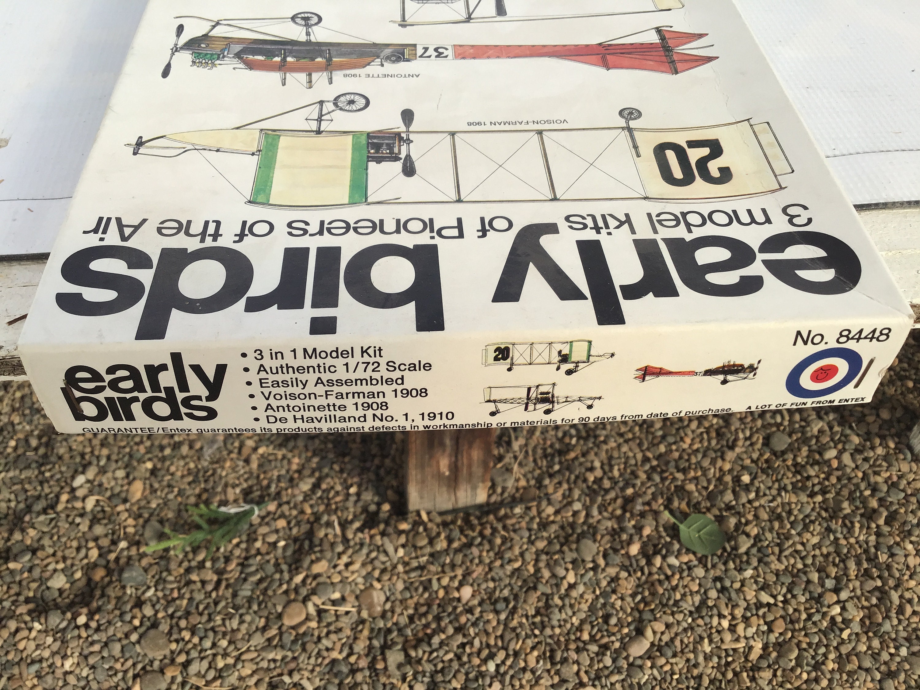 Vintage Entex-early Birds-3 Model Kits of Pioneer of the Air. 1896 - Etsy
