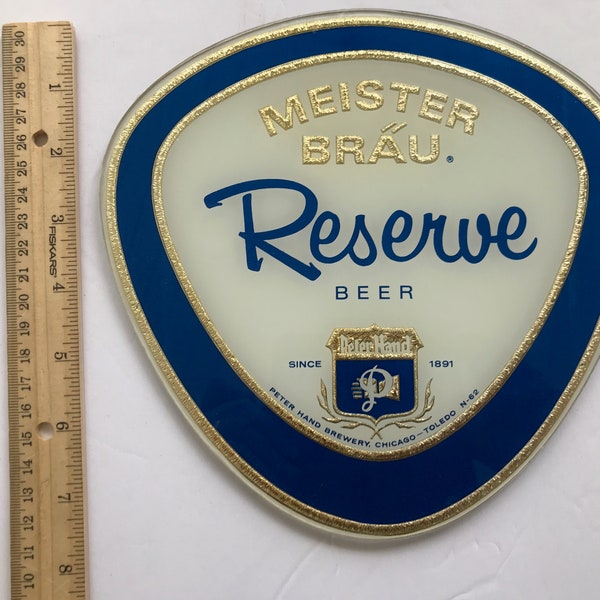 Vintage Beer Sign - Etsy