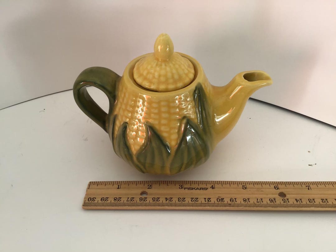 Vintage Shawnee Corn King Mini Teapot With Lid. No. 65. 4 1/2 Tall ...