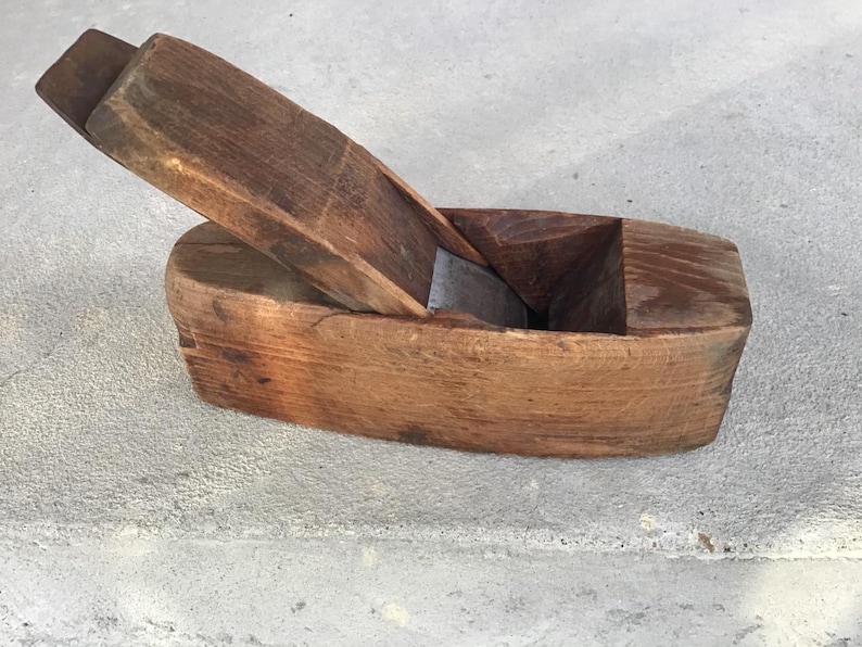 Antique Wooden Coffin Scraper Block Plane. #2971 - Etsy