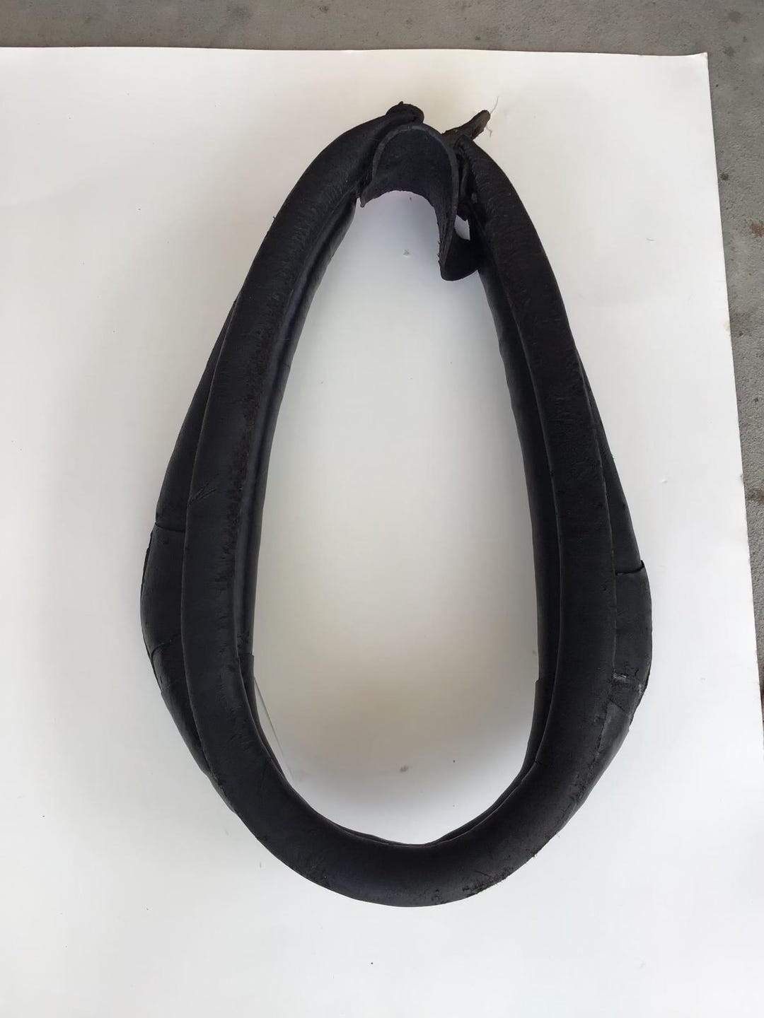 Antique Leather Horse Collar for Small Horse. Straw Filled and ...