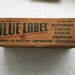 Vintage Blue Label Pasteurized Process Cheese American Wooden Box ...