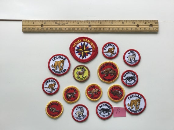 Set of 15 assorted Royal Rangers Kids Emblems/Patches… - Gem