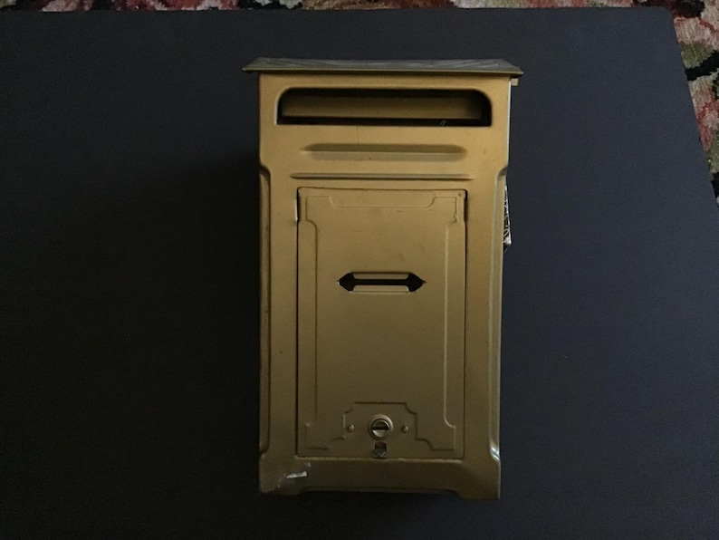 Residential Metal Mail Box, Medium Size, Single Compartment. #3110 - Etsy